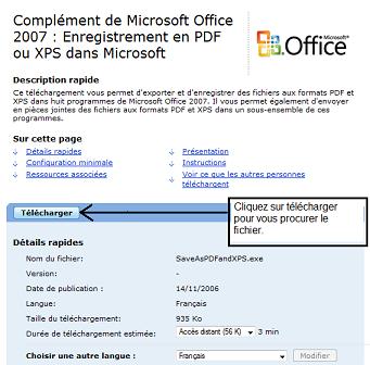 Enregistrement Au Format Opendocument Et Pdf Partir De